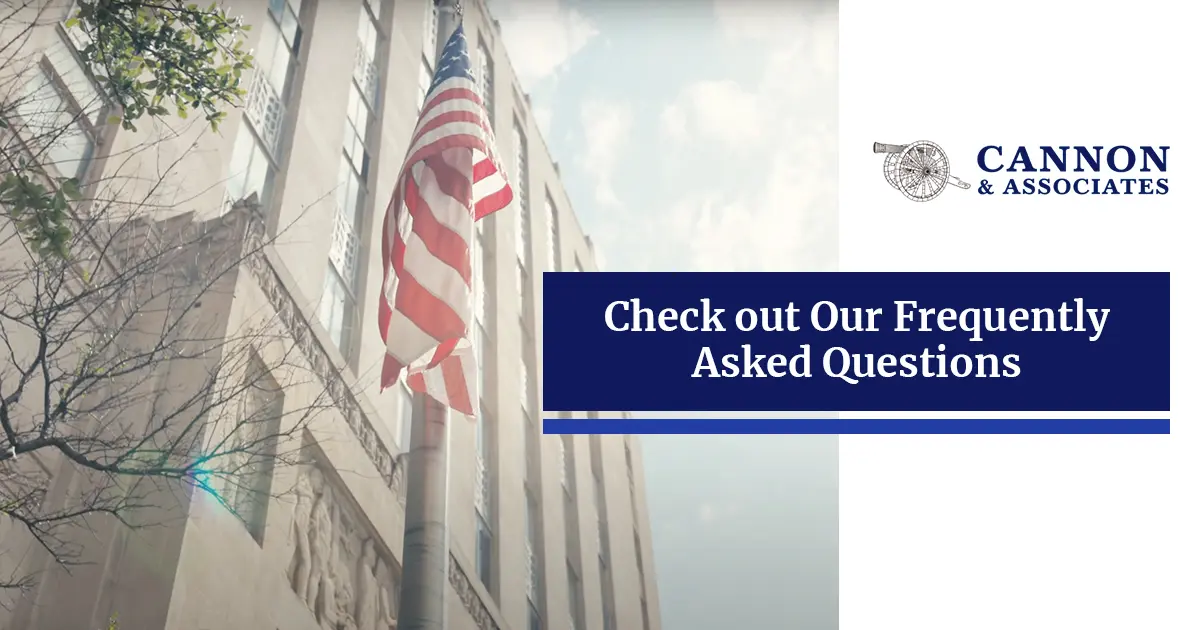 FAQ General Information | Cannon & Associates Criminal Defense and ...